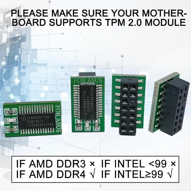 TPM 2.0 ENCRYPTION Security Module Remote Card Upgrade Module T жч L3R2 ...