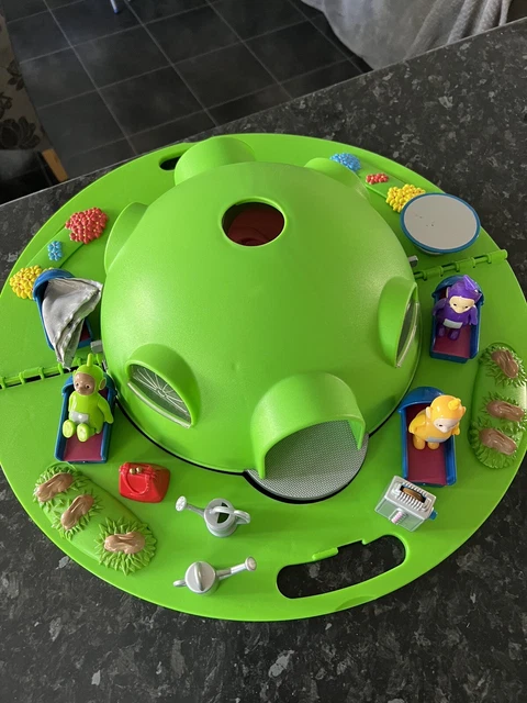 TELETUBBIES TELETUBBY HOUSE Home Hill Figures Playset Toy Carry Along £ ...