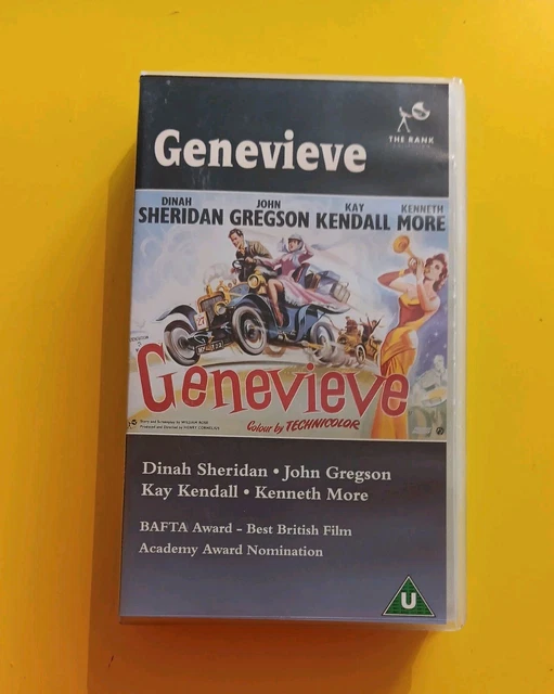 GENEVIEVE VHS CLASSIC Car Comedy Film Video TESTED £3.99 - PicClick UK
