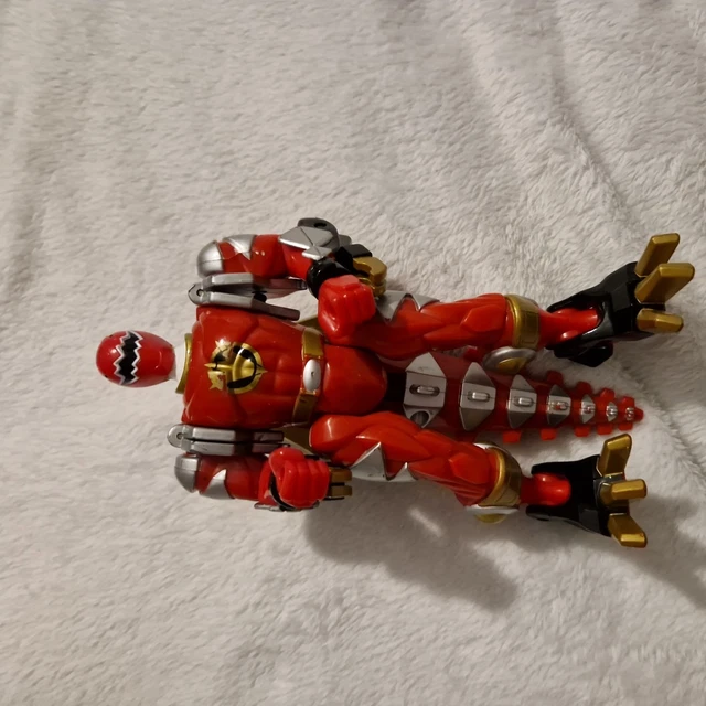 2003 BANDAI POWER Rangers Dino Thunder Transforming T-Rex Red Ranger ...