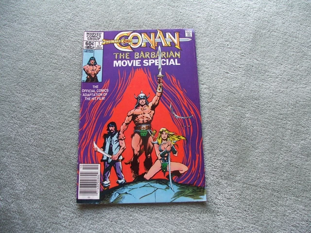 MARVEL COMICS CONAN der Barbar Film Sonderausgabe 1 1982 EUR 4,78 ...