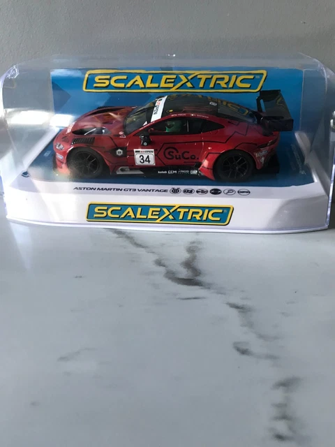 SCALEXTRIC C4233 ASTON Martin Vantage GT3 TF Sport #34 Lights/DPR BNIB ...