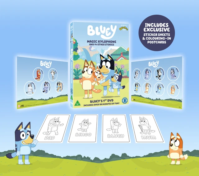 BLUEY: MAGIC XYLOPHONE and 14 Other Stories [U] DVD EUR 5,66 - PicClick IT