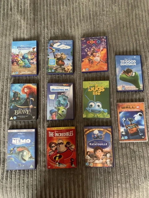 DISNEY PIXAR DVD Bundle £15.00 - PicClick UK