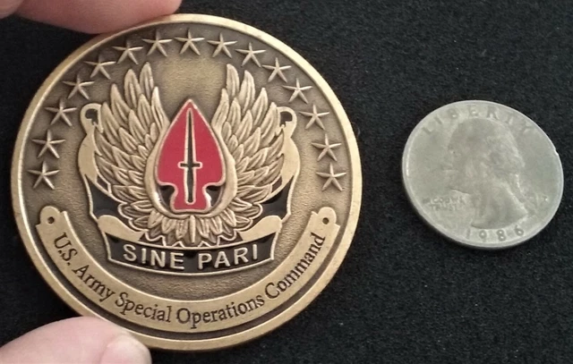 RARE SOCOM ARMY Special Operations Command USASOC 160th SOAR US ...