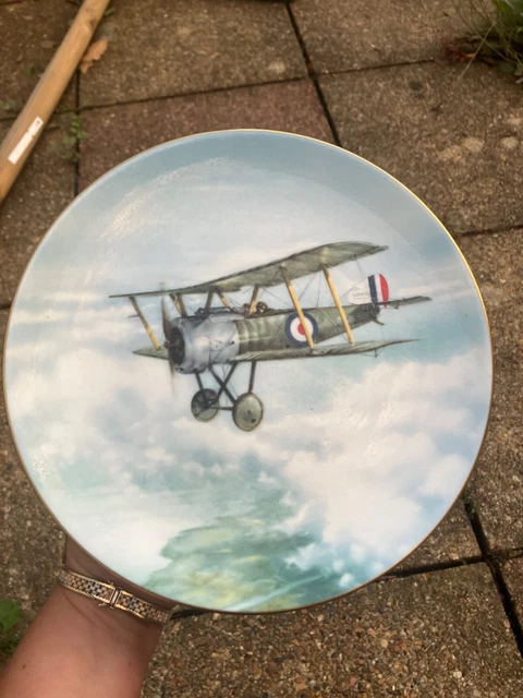 COALPORT PORCELAIN DISPLAY plate Sopwith Pup RAF WWI £10.78 - PicClick UK