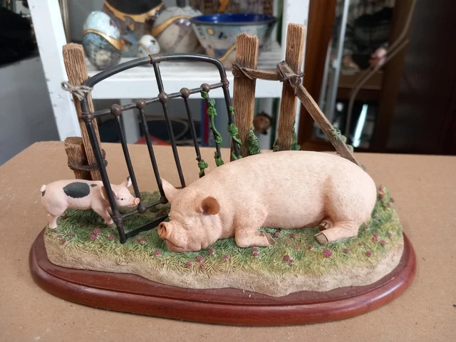 BORDER FINE ARTS James Herriot Studio Figures A3705 “In Clover” by ...