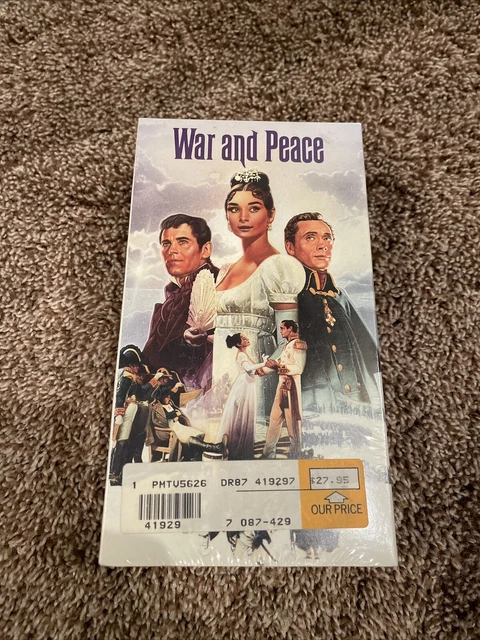 WAR AND PEACE VHS Paramount 1956 Audrey Hepburn SEALED (make offers) £ ...
