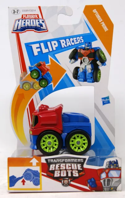 PLAYSKOOL HEROES - Transformers, Rescue Bots - Flip Racers - Optimus ... PLAYSKOOL HEROES - Transformers, Rescue Bots - Flip Racers - Optimus ...