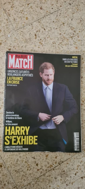 PARIS MATCH. 3845 du 12/01/2023-Harry s'exhibe. EUR 2,00 - PicClick FR