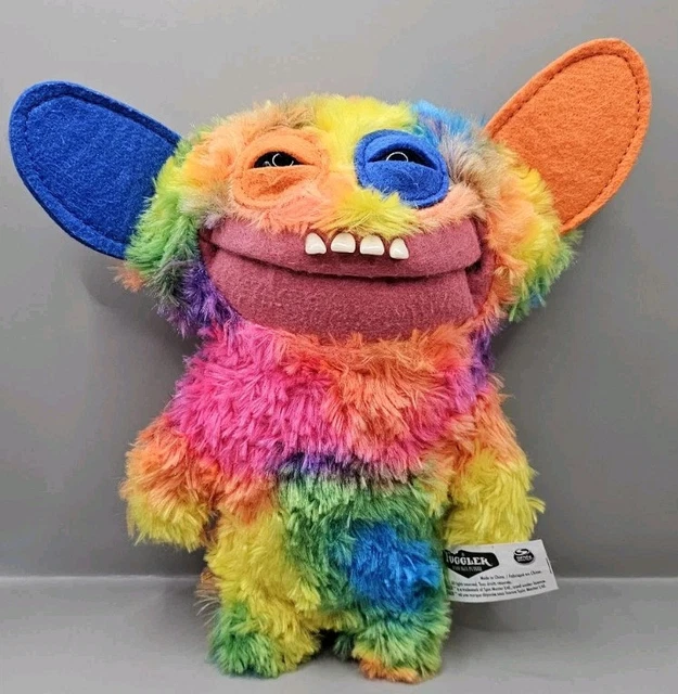 FUGGLER RAINBOW FUNNY Ugly Monster 10' Soft Toy Plush - Spin Master ...