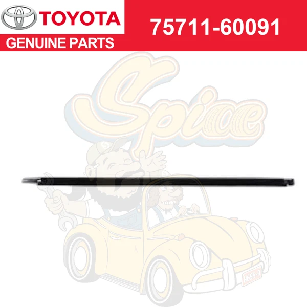 TOYOTA GENUINE 10-22 Lexus GX460 MOULDING, FRONT DOOR BELT, RH 75711 ...