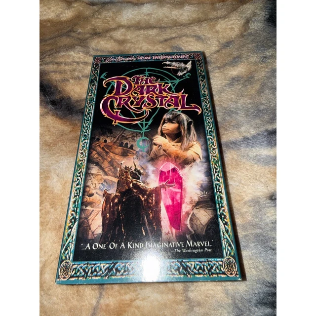 THE DARK CRYSTAL VHS 1999 Jim Henson Columbia Tristar Fantasy Movie ...