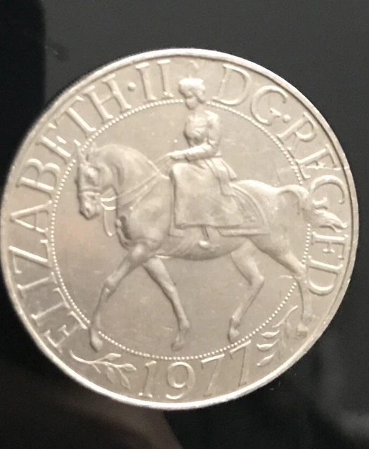 RARE VINTAGE QUEEN Elizabeth Silver Coin 1977 £1,500.00 - PicClick UK