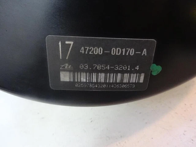 47200-0D170-A BRAKE SERVO 149798 for TOYOTA YARIS - XP9 2005 - 2009 ...
