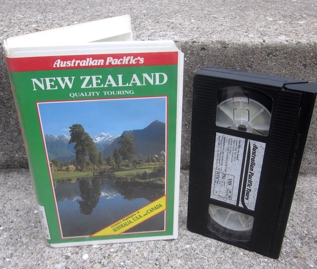 NEW ZEALAND QUALITY Touring VHS travel Australian Pacific Tours 1980s £ ...