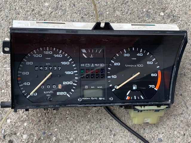 VW GOLF 2 GTI Tacho Tachometer Kombiinstrument neue ZE mit ...