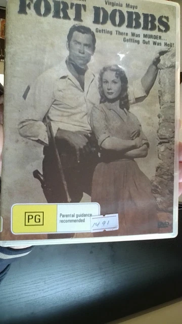 FORT DOBBS (1958) - Clint Walker - Virginia Mayo - Western - All Regions $7.99 - PicClick AU