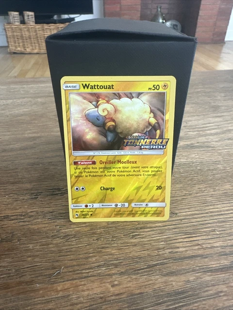 CARTE POKÉMON WATTOUAT Reverse Stamp 75/214 Soleil Et Lune Duo De Choc ...