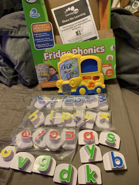 LEAPFROG FRIDGE BUS Set Magnetic Letters Phonics Alphabet £14.99 ...