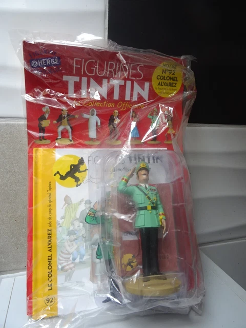 FIGURINE TINTIN N° 92 LE COLONEL ALVAREZ collection officielle EUR 69 ...