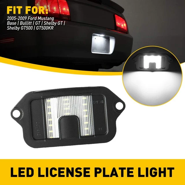 [BRIGHT SMD] LED License Plate Light Housing Lamp For 2005-2009 Ford ...