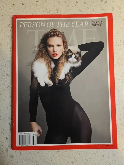 TAYLOR SWIFT TIME Magazine 2023 Person of The Year *CAT COVER* Full ...