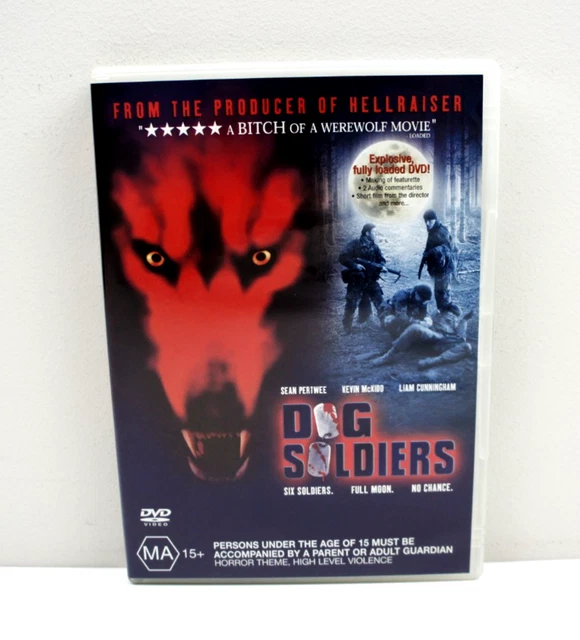 DOG SOLDIERS DVD 2002 Sean Pertwee Kevin McKidd Region 4 PAL - Free ...