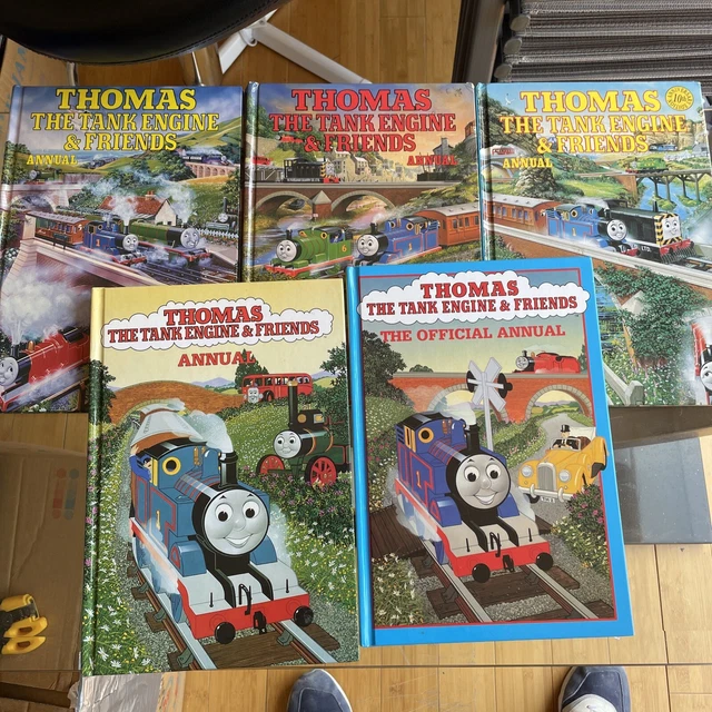 THOMAS THE TANK Engine Annual Bundle 1991-1995 5 In Total £10.00 ...