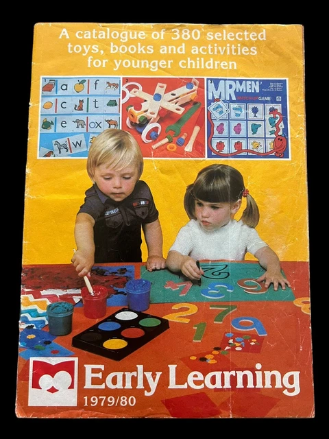 EARLY LEARNING CENTRE Catalogue Vintage 1979 - 1980 £14.90 - PicClick UK