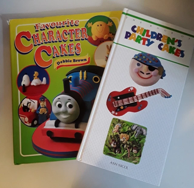 FAVOURITE CHARACTER CAKES by DEBBIE BROWN + Small Cake Book £4.99 ...