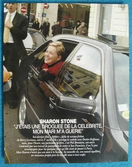 SHARON STONE - coupure de presse - clipping - 1998 EUR 3,00 - PicClick FR
