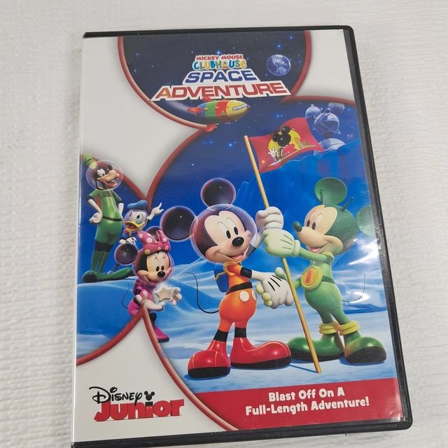 DISNEY JUNIOR MICKEY Mouse Clubhouse Space Adventure DVD + Digital Disc ...