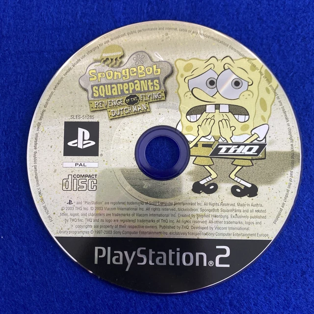 SPONGEBOB SQUAREPANTS: REVENGE of The Flying Dutchman (PS2) *DISC ...