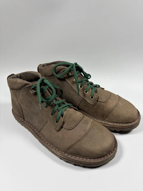 JIM GREEN AFRICAN Ranger Barefoot Boots Houston Brown Leather Mens 11.5 ...