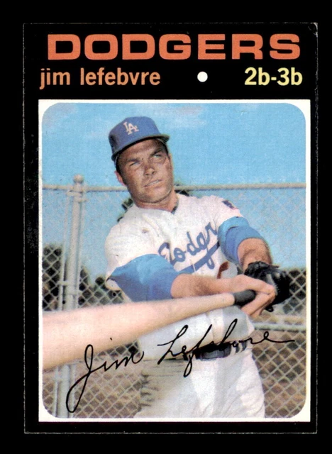 1971 TOPPS BASEBALL #459 Jim Lefebvre EX *d4 EUR 4,46 - PicClick FR