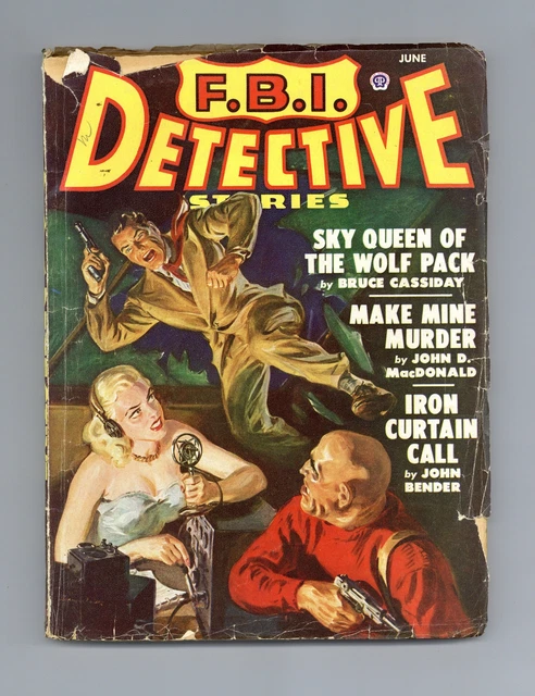 FBI DETECTIVE STORIES Canadian Edition Jun 1949 Vol. 1 #3 VG £11.86 ...