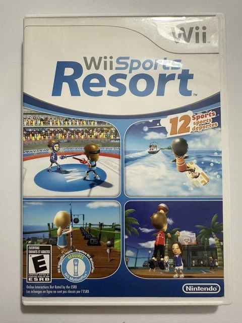 WII SPORTS RESORT (Nintendo Wii, 2009)- Authentic (#1) £31.94 - PicClick UK
