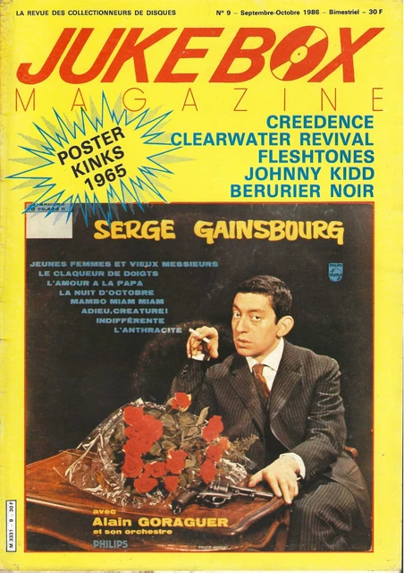 JUKE BOX MAGAZINE n° 131 - Serge Gainsbourg (Août 1998) EUR 5,00 ...