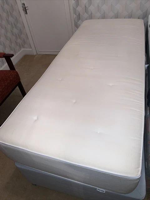 IKEA SULTAN SINGLE Divan Bed 2 Drawer & Sultan Hasselback Mattress ...