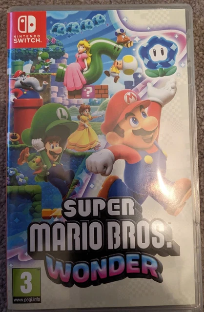 BOX ONLY!! SUPER Mario Bros. Wonder (Nintendo Switch, 2023) Box Only £0 ...