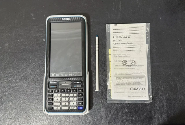 CASIO FX-CP400 CLASSPAD Colour Graphing Calculator - SHCP400 $180.00 ...