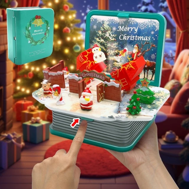 CREATIVE 3D BOOK Set Featuring 6 Playful Characters for Imaginative ...