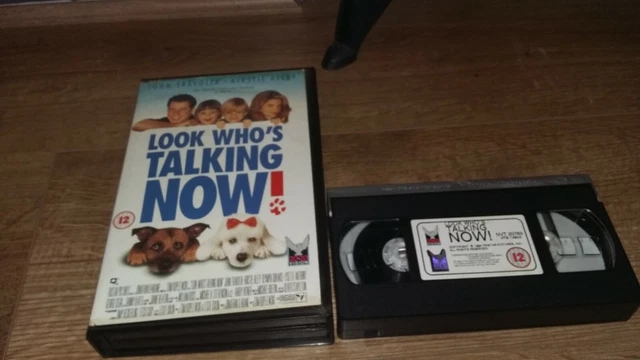 LOOK WHOS TALKING Now Big Box Ex Rental Vhs Video!! £5.00 - PicClick UK