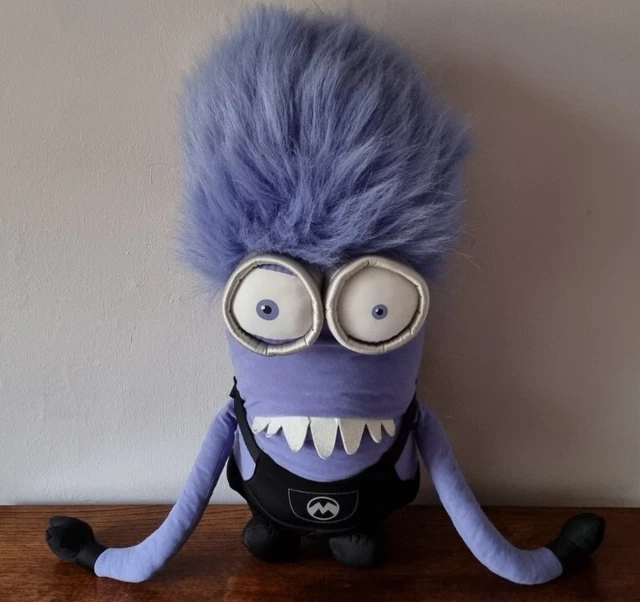 DESPICABLE ME 2 Large 27" Purple Angry Evil Minion Soft Plush Toy £9.99 ...