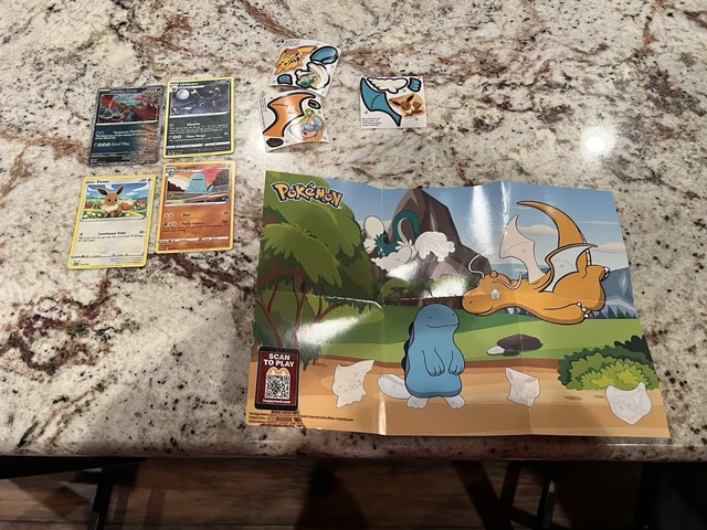 2025 POKÉMON CARDS , Stickers And Poster From McDonald’s Happy Meal £14 ...