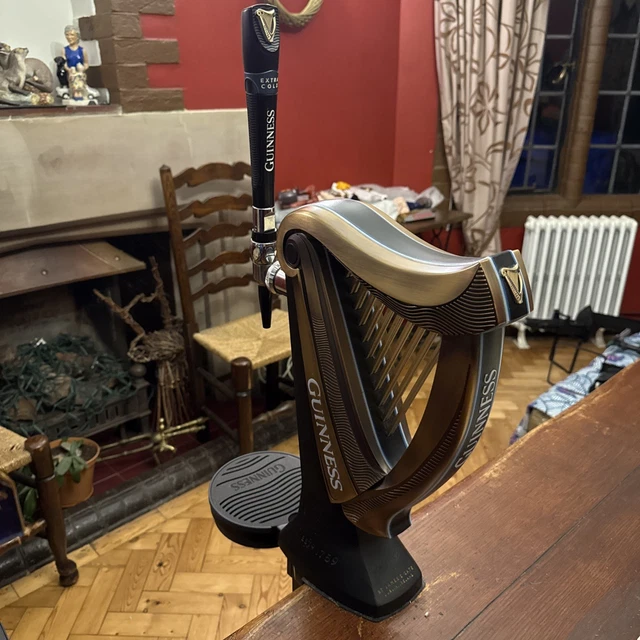 RARE ‘GUINNESS HARP’ Beer Pump/font/tap mancave pub £16.13 - PicClick UK