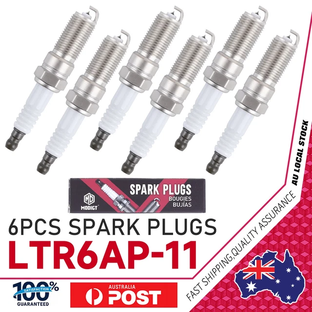 6*SPARK PLUGS LTR6AP-11 High Quality For Holden Commodore VE Sedan 3.6 i V6 SV6 $41.79 - PicClick AU