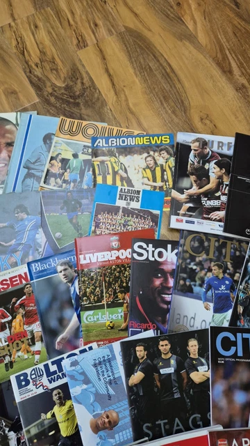 65 ASTON VILLA Away Programmes Mainly 1990's Onwards Some Tickets ...