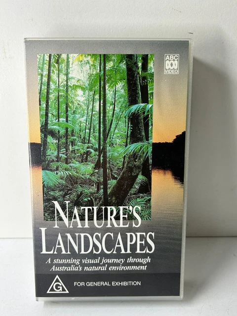 NATURE'S LANDSCAPES (ABC Natural History Unit) On VHS Video Cassette ...